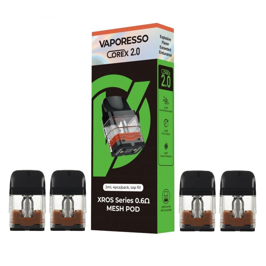 XROS Corex 2.0 Pods Replacement Pods | Electric Tobacconist
